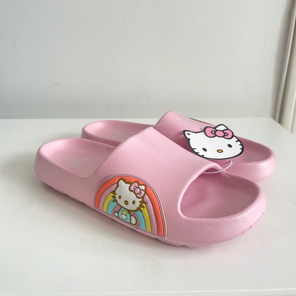 Hello Kitty | Shoes | Hello Kitty Pink Slides | Poshmark